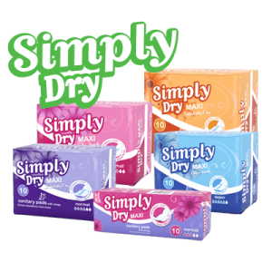 Simply Dry® - Feminine Hygiene - National Pride